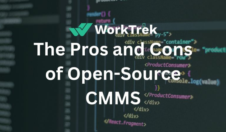 Open Source Computerized Maintenance Management System