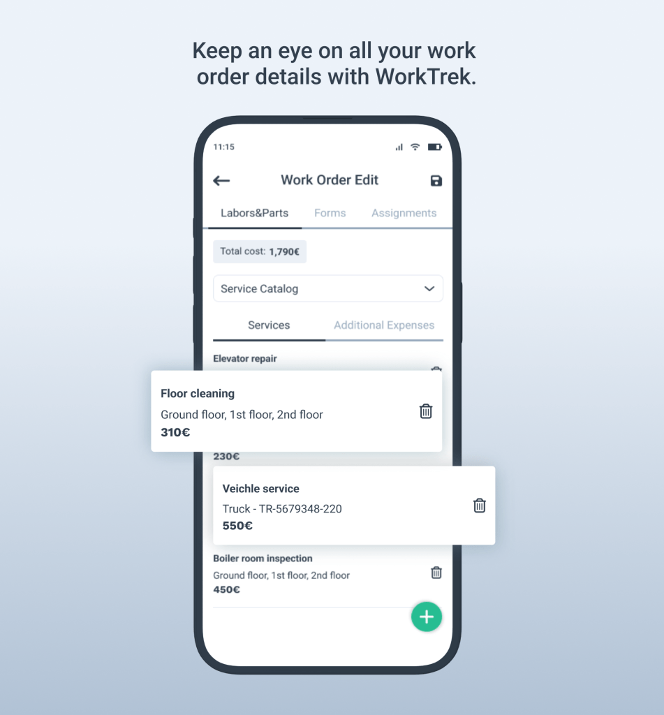 Benefits of Implementing a Work Order Management system - WorkTrek