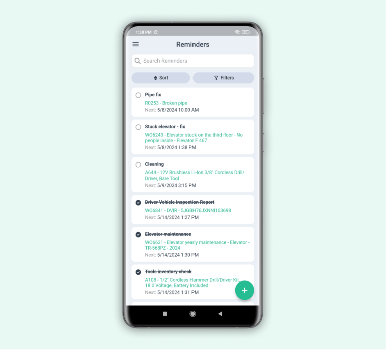 Operation and maintenance - WorkTrek