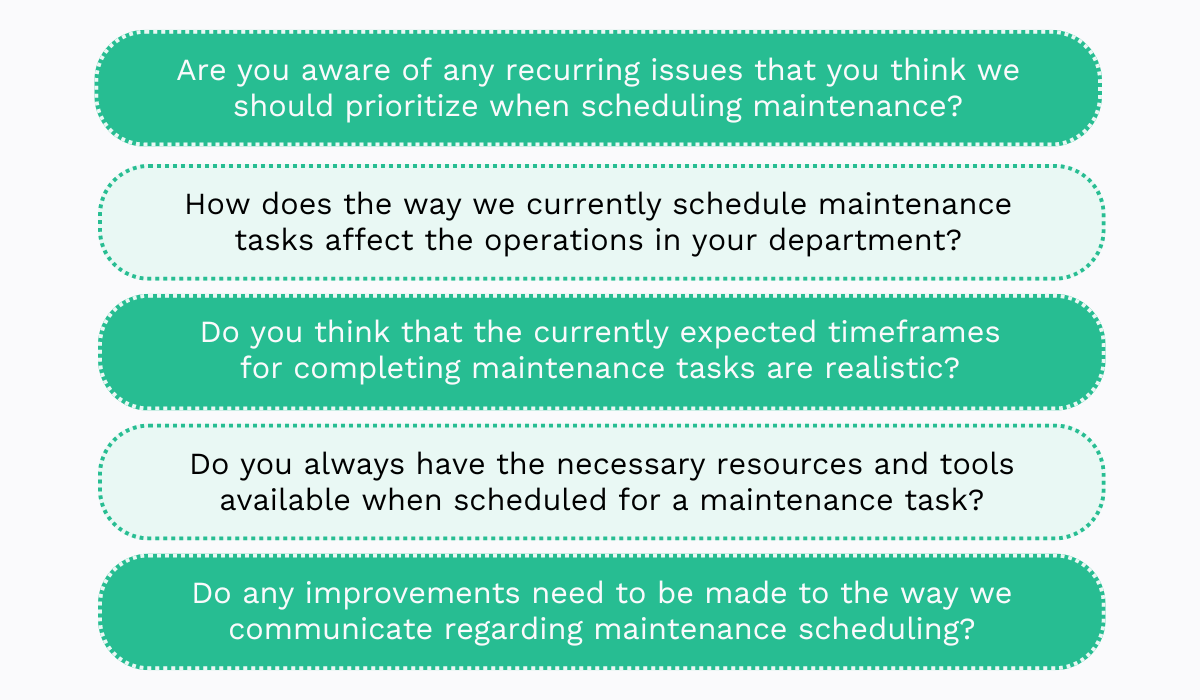 6 Steps of the Maintenance Scheduling Process - WorkTrek