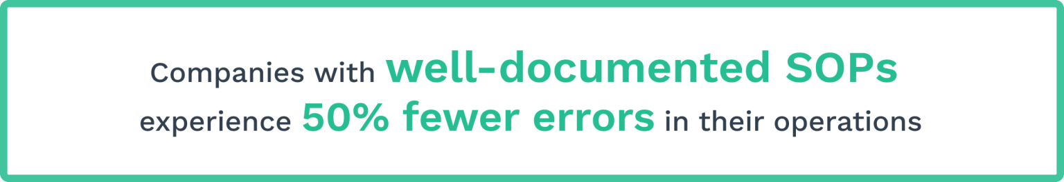 6 Reasons Why your Organization Needs a SOP - WorkTrek