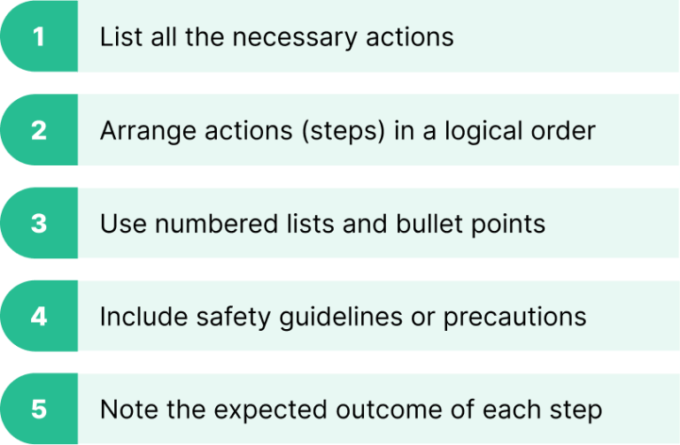 Ultimate Guide to writing a Standard Operating Procedure - WorkTrek