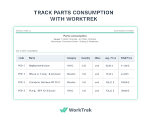 Ultimate Guide to Spare Parts Management - WorkTrek