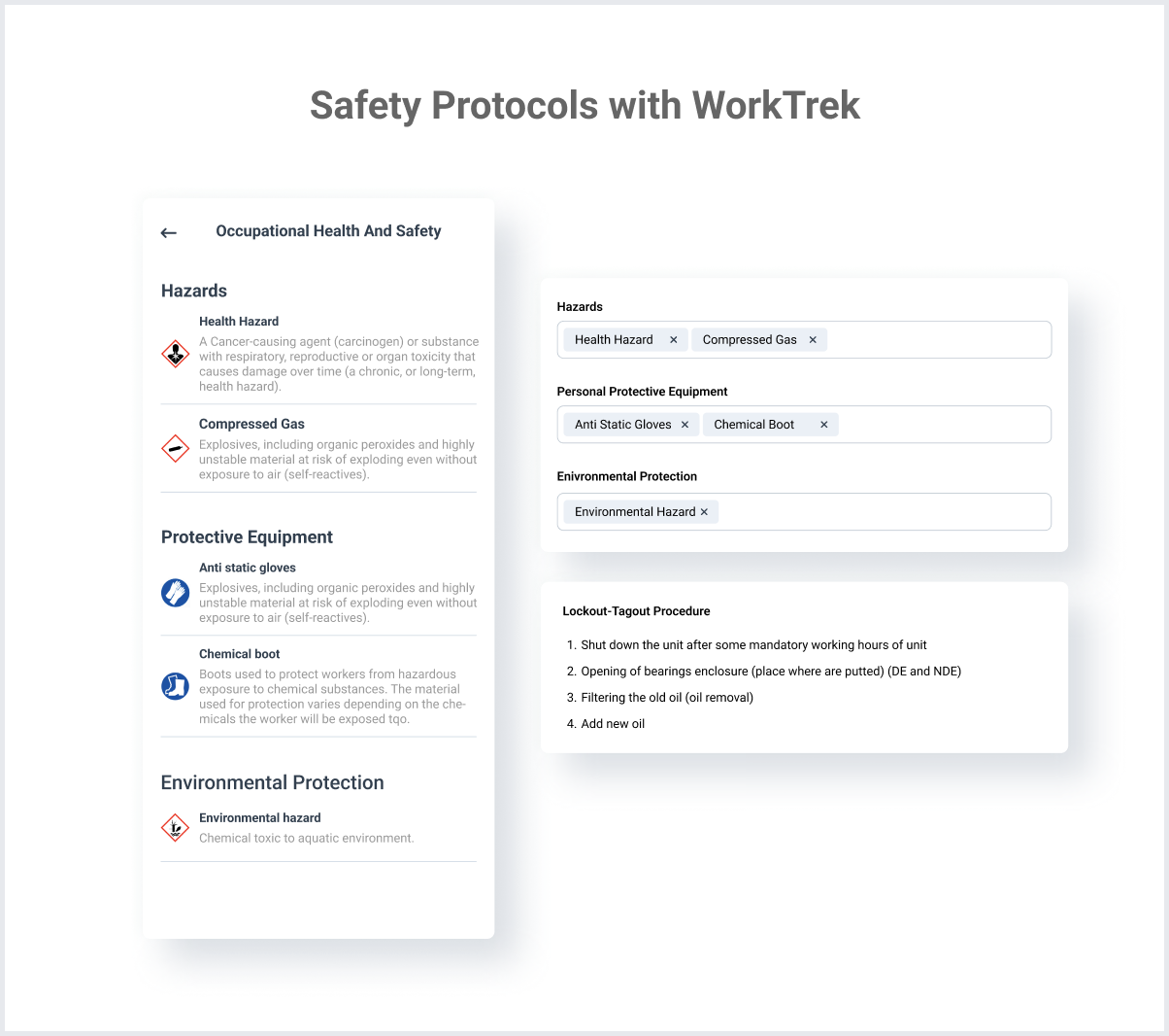 Corrective Maintenance - WorkTrek