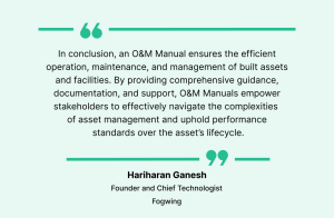 Operation and maintenance - WorkTrek