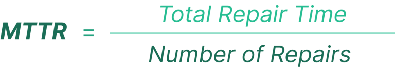 Mean Time to Repair (MTTR) - WorkTrek