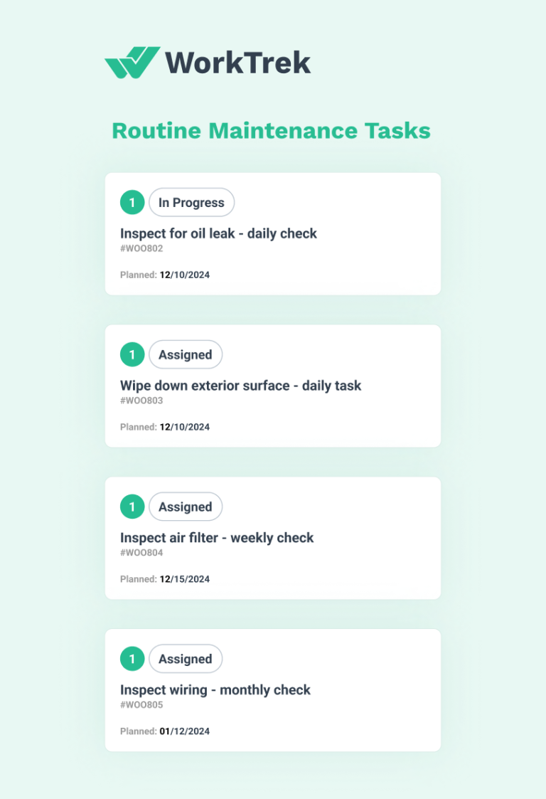 Machine Maintenance Types & When to Use Them - WorkTrek