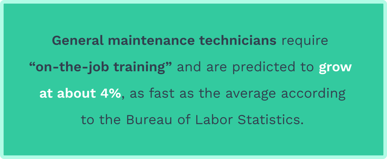 Maintenance Technician Job Description - WorkTrek