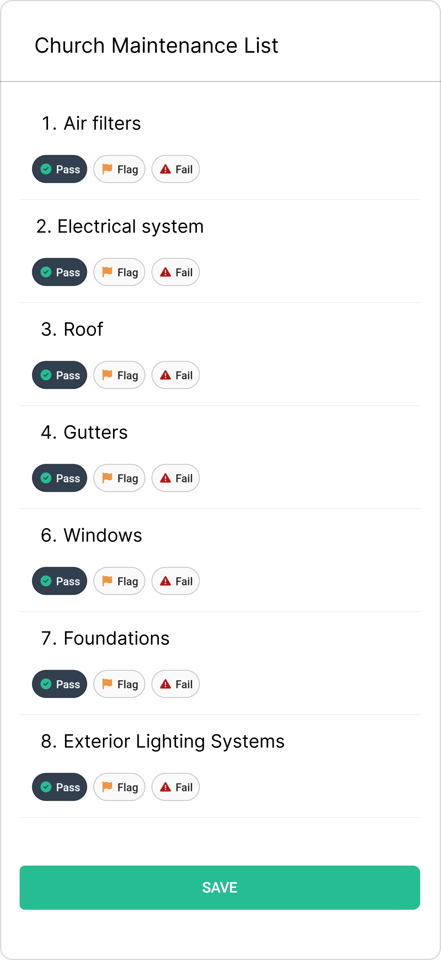Church and Houses of Worship Building Maintenance Checklist - WorkTrek