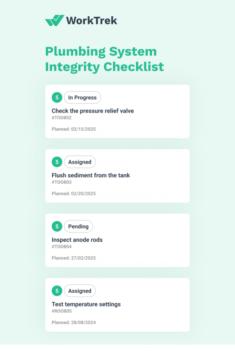 Church and Houses of Worship Building Maintenance Checklist - WorkTrek